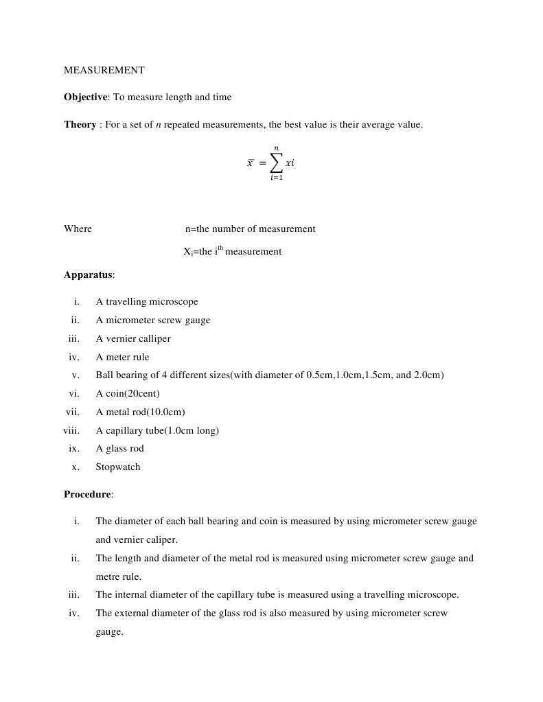 Physics Exp1 | PDF | Observational Error | Scientific Observation