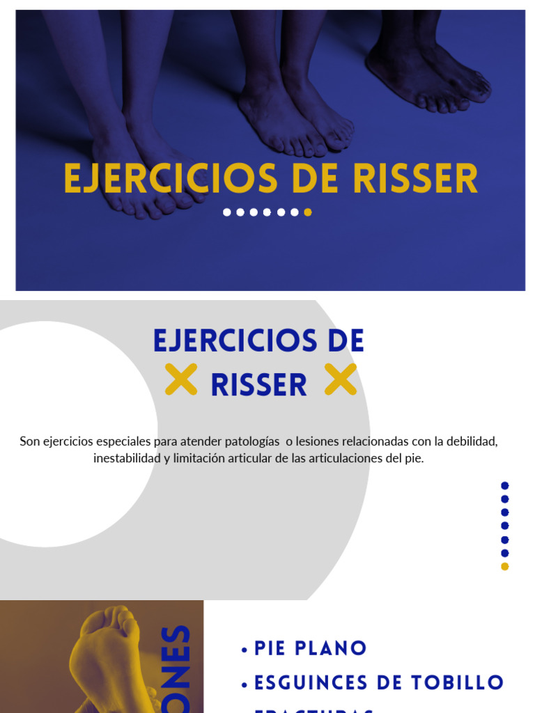 Ejercicios de Risser | PDF