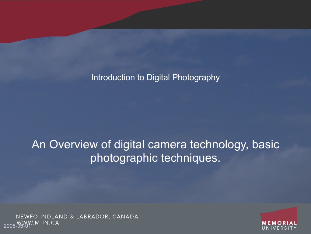 Overview of Digital Camera Technology | PDF | Digital Single Lens ...