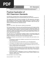 ISO 14644-3 Cleanroom Recovery Test Guide | PDF