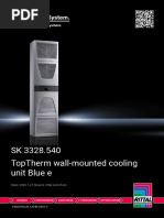 Rittal SK 3304.500 Cooling Unit Manual | PDF | Watt | Electricity