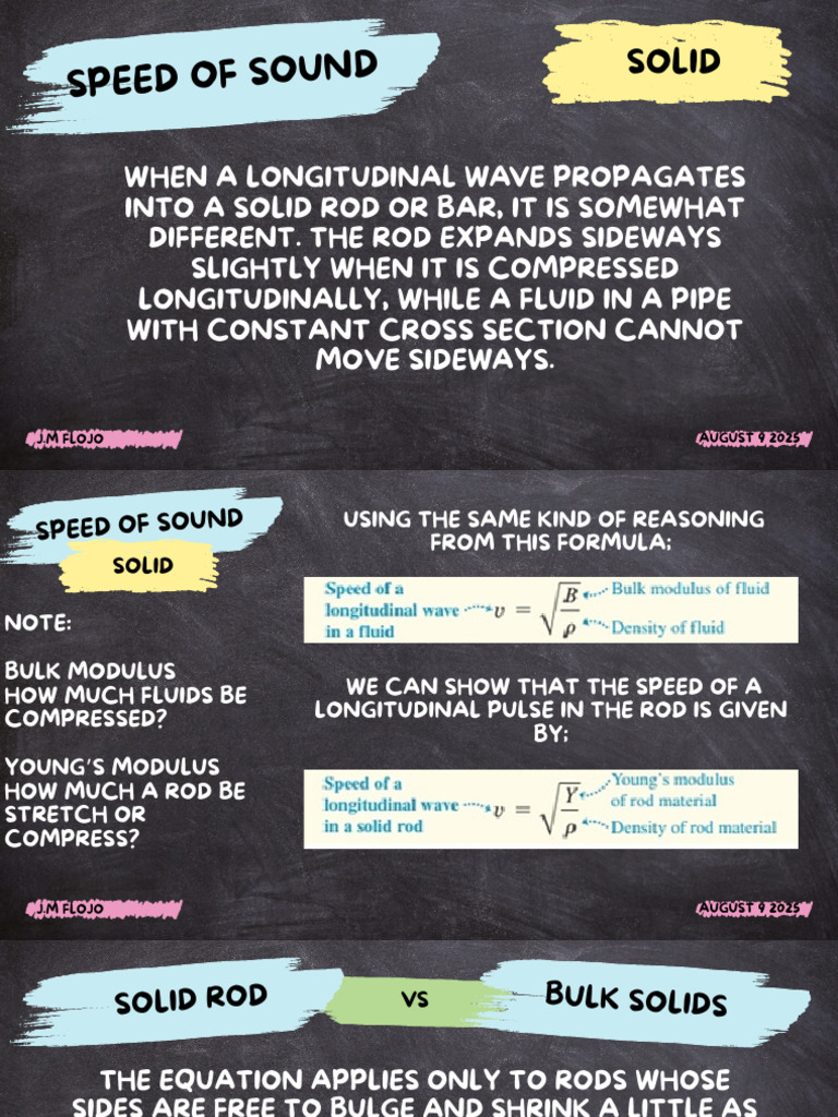 Speed of Sound | PDF | Sound | Gases