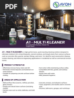 Simple Green Dilution Ratios Guide | PDF | Washing Machine | Kitchen
