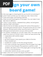 Board Game Direction Instructions | PDF | Tabletop Games