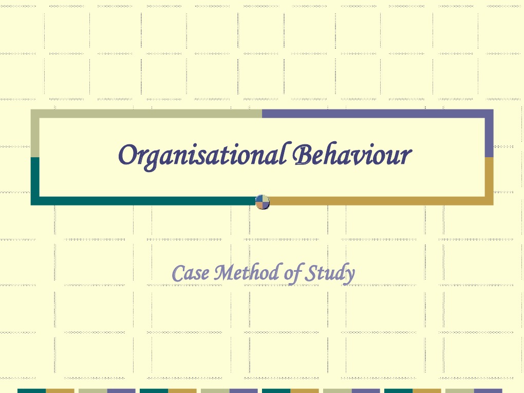 Organisational Behaviour: Case Method of Study | PDF | Epistemology ...