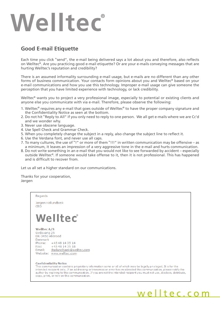 Email Etiquette | PDF