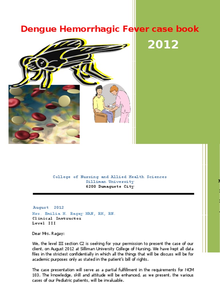 Dengue Hemorrhagic Fever Case Book | Respiratory System | Lung