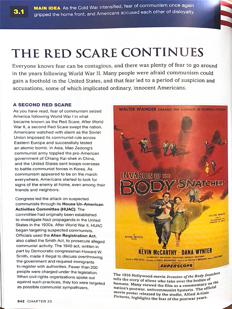 (2d) Second Red Scare | PDF