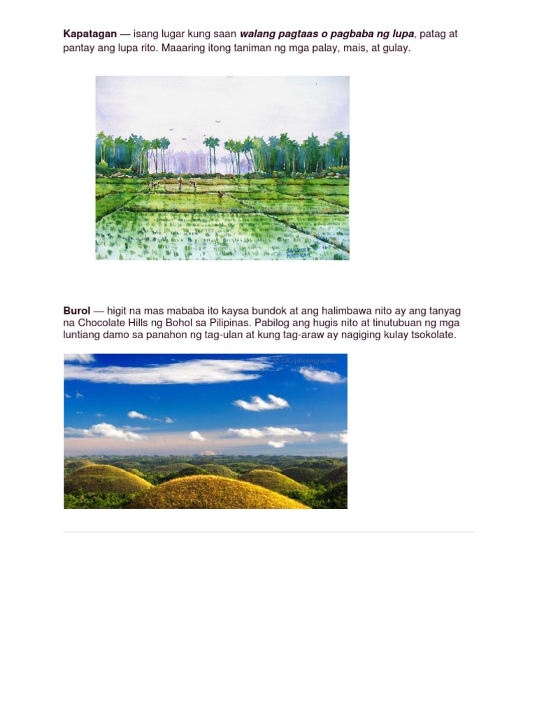 Anyong Lupa | PDF