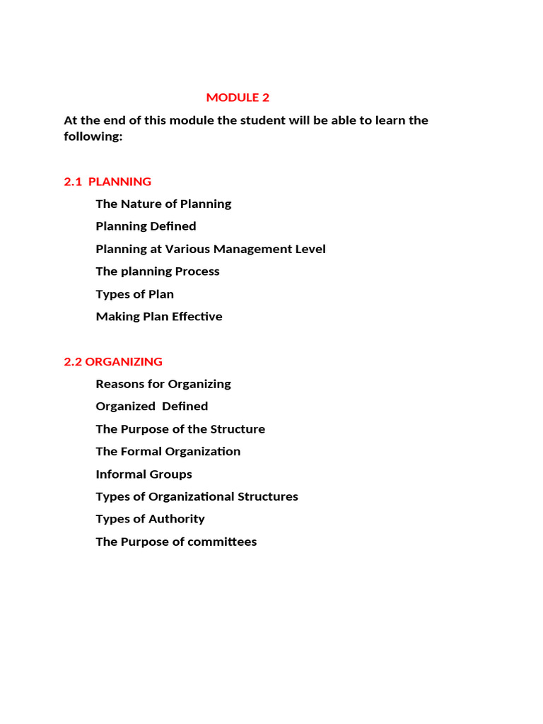 Module 2 Enginnering Management | PDF | Recruitment | Strategic Planning