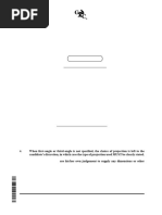 CAPE Building Mechanical Engineering Drawing Unit 1 Past Papers - 2005 ...