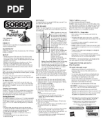 Sorry Rules | PDF | Playing Cards | Games Of Chance