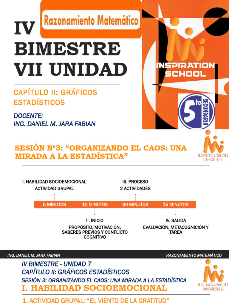 Ivb Viiu Sa3 5ºsec | PDF | Estadísticas | Histograma
