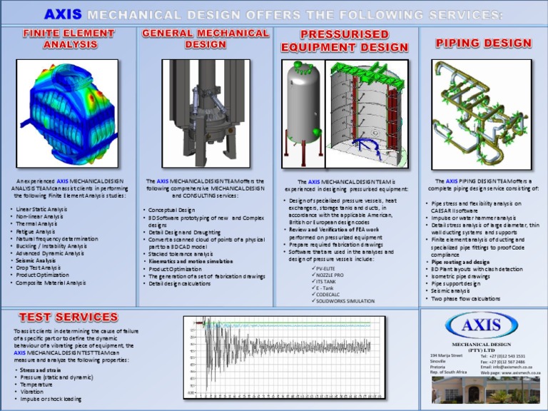 Comprehensive Mechanical Design Services | PDF | Analysis | Mechanical ...