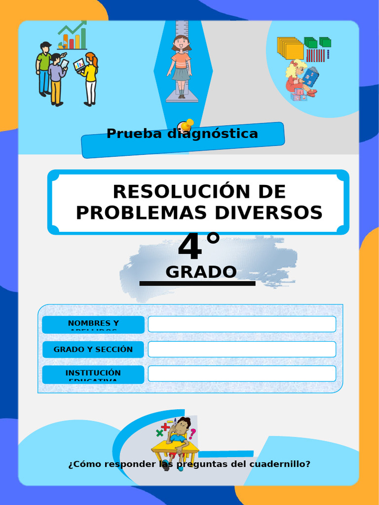Dia 2 - 4° Grado - Eva. Diagnostica. Mate | PDF