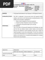 Line Clearance Procedure in Pharma | PDF