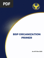 BSP Organizational Structure Overview | PDF | Money | Economies