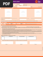 HDFC Bank Locker Nomination Form SL1A | PDF