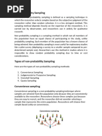 Understanding Convenience Sampling in Research | PDF | Sampling ...