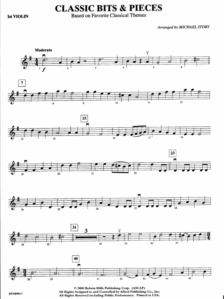古典小点心 - Classic Bits & Pieces | PDF