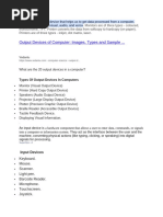 Hard Copy vs. Soft Copy Output Devices | PDF