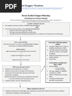 Oxygen Weaning Protocol Overview | PDF