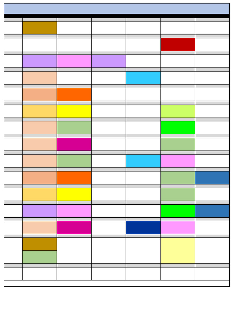 Calendário Provas e Atividades - 6 Azul - 1 Tri - 11.02.2026 | PDF