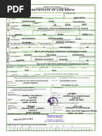 PSA Birth Certificate Sample with QR Code | PDF