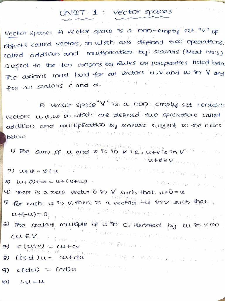 Probability and Statistics Unit-1 Notes | PDF