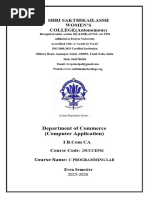 BSCS Course Outline for PU Colleges | PDF | Derivative | Complex Number