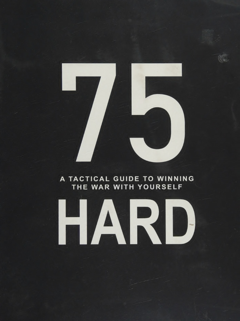 75 Hard Challenge Book Andy Frisella | PDF | Meal | Lunch