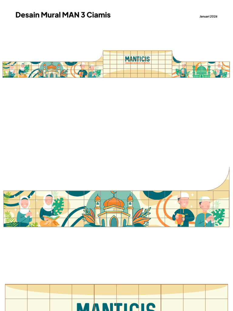 Grid - Desain Mural Dinding Belakang Panggung MAN 3 Ciamis | PDF