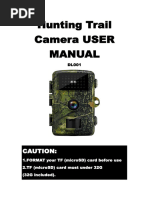 MiNi600 Trail Camera User Manual | PDF | Camera | Flash (Photography)
