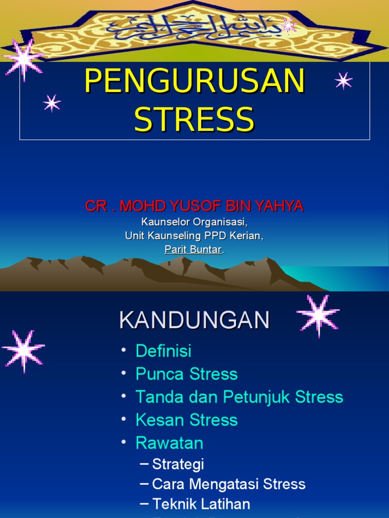 Pengurusan Stres 05 | PDF | Gaya Hidup