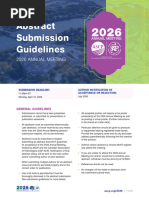 ISSBD 2026 Submission Guidelines | PDF | Abstract (Summary) | Reserved Word