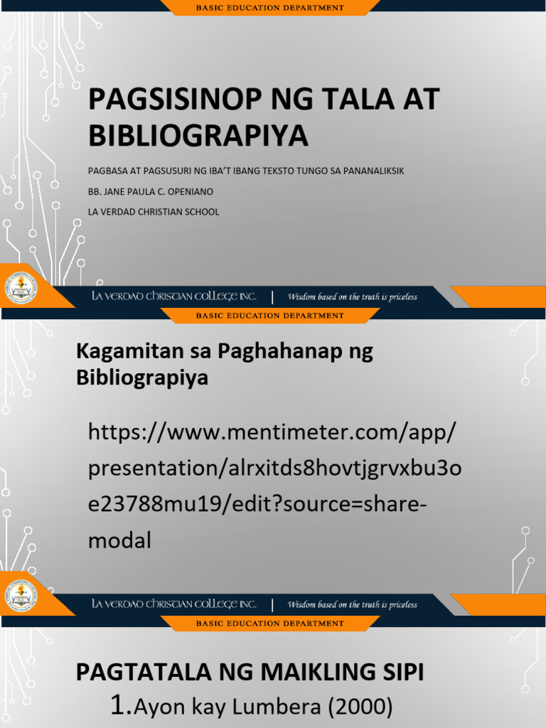 Aralin 5 - Masinop Na Dokumentasyon | PDF