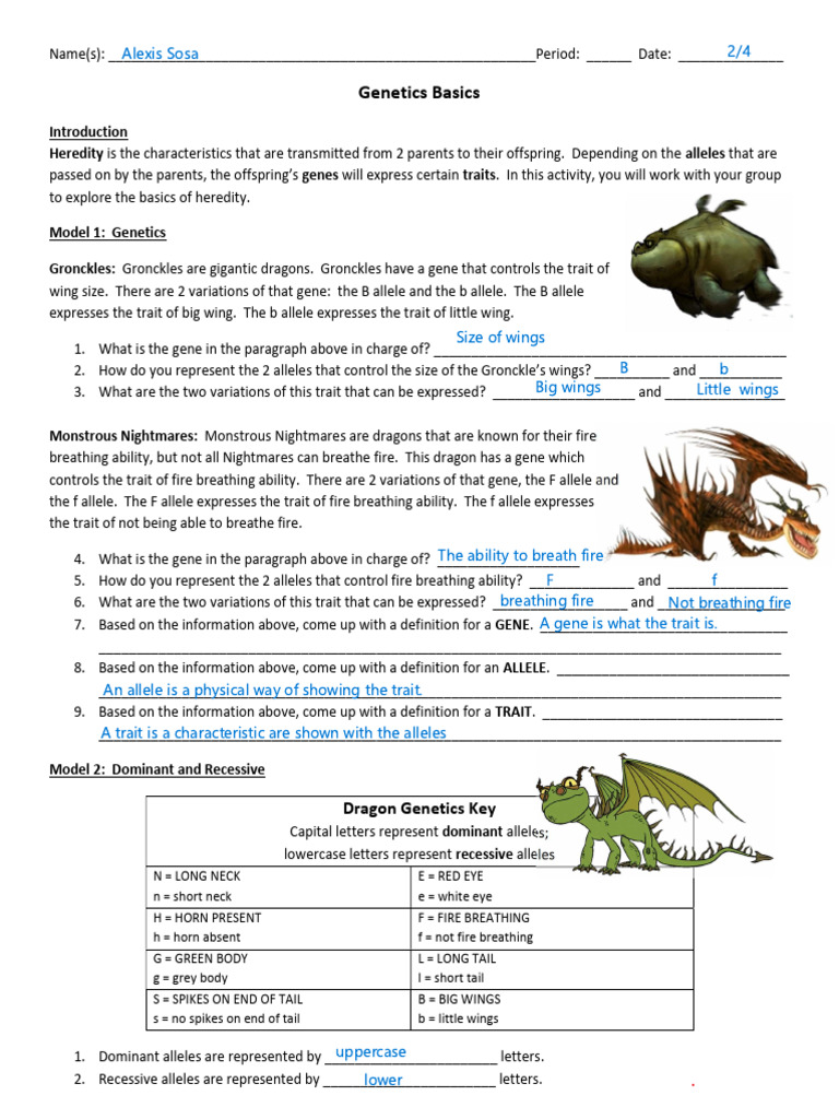Dragon Genetics-4 | PDF