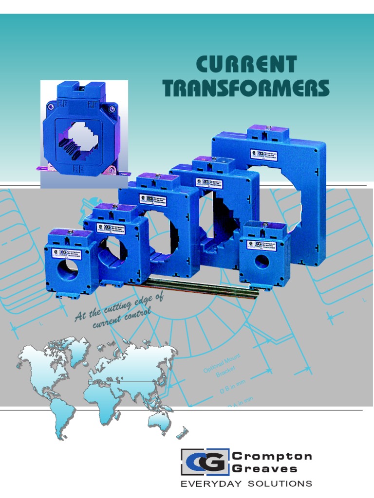 Enclosed Measurement Current Transformers | PDF | Amplifier | Electricity