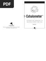 Intoxilyzer S-D5 Manual | PDF | Calibration | Nature
