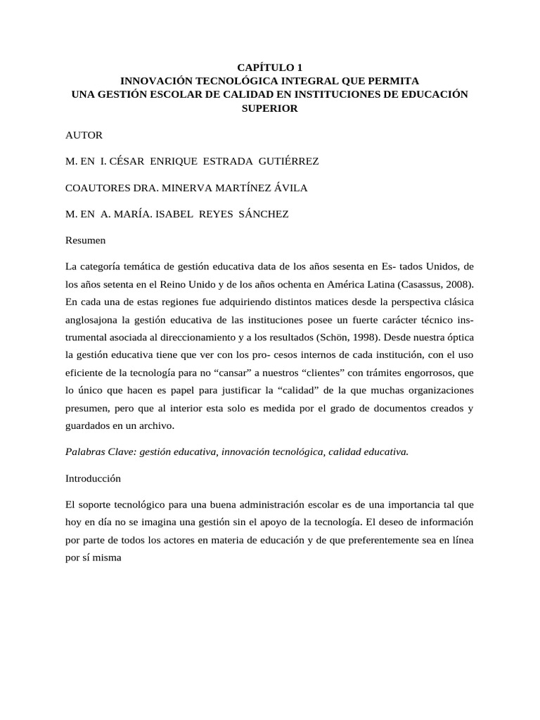 Capítulo 1 Tarea | PDF