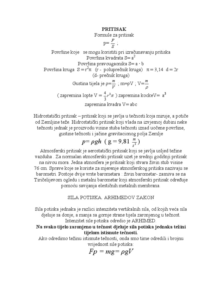ZADACI ZA VJEŽBANJE 8 Razred | PDF