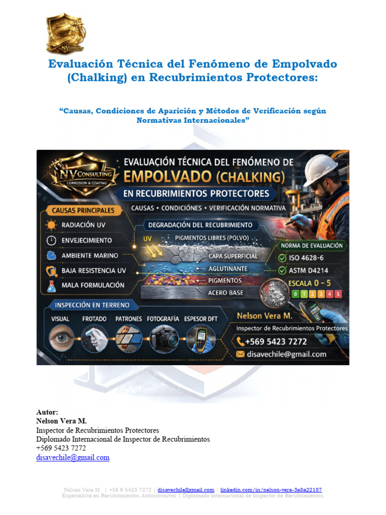 Evaluación Técnica Del Fenómeno de Empolvado (Chalking) | PDF | Epoxy ...
