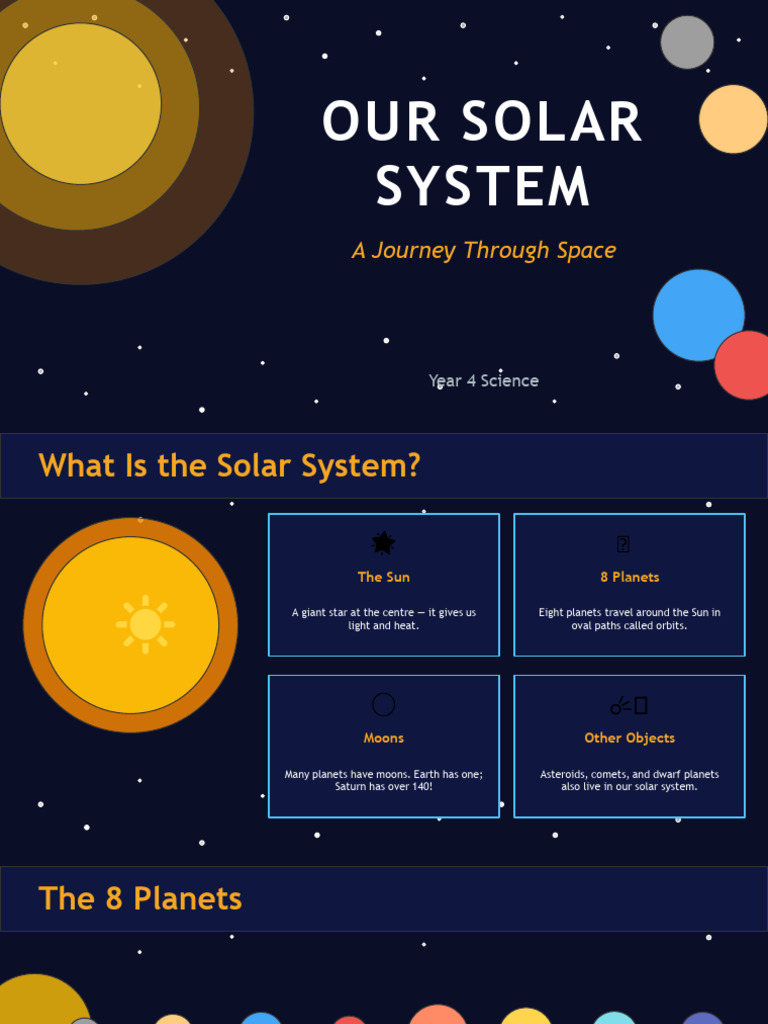 Solar - System - Presentation Year4 | PDF