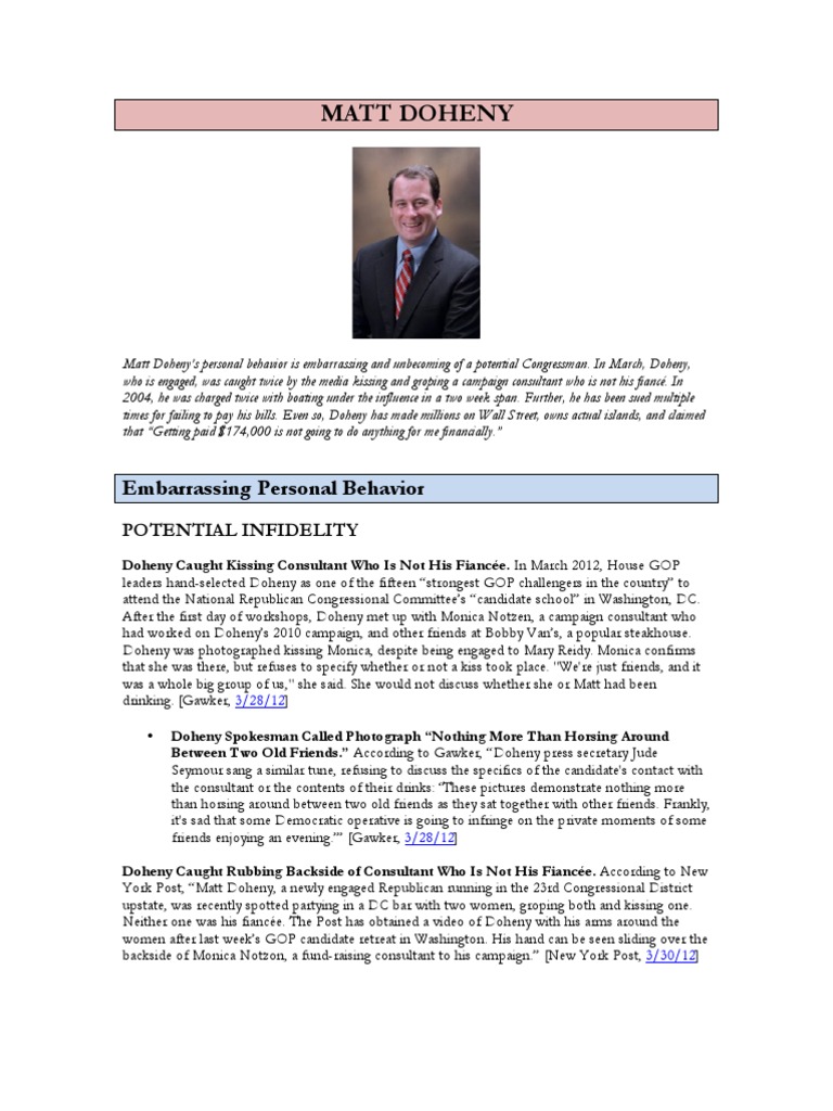 Matt Doheny | PDF | Chapter 11 | Bankruptcy