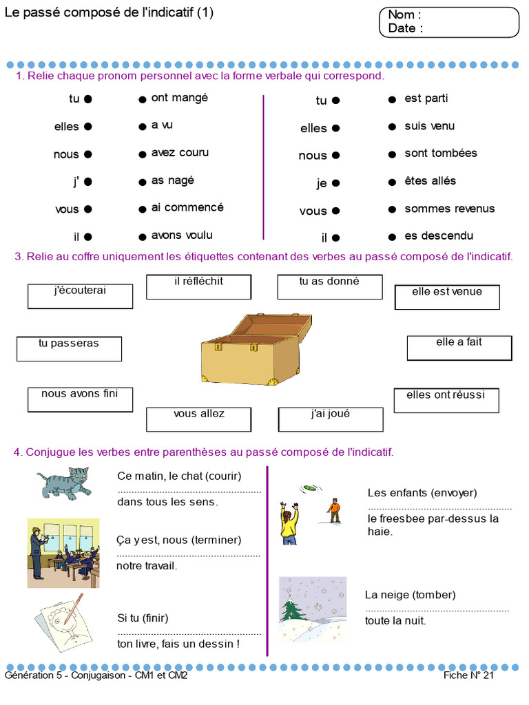Le Passe Compose de Lindica | PDF