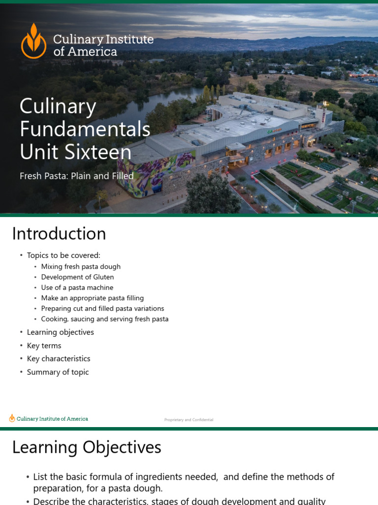 Unit 16 Pasta | PDF