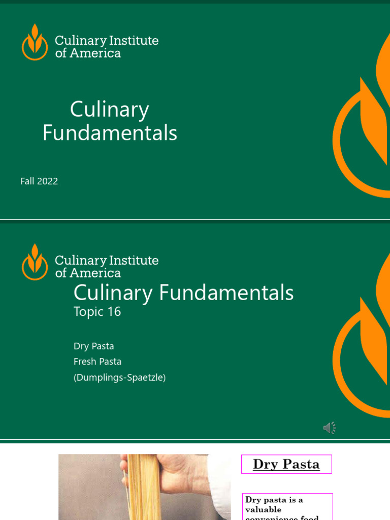 Unit 17 Pasta-More Detail | PDF | Pasta | Dough