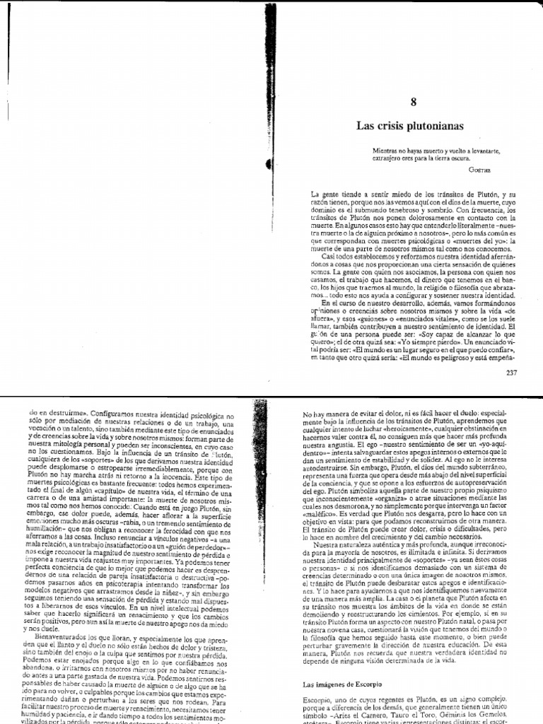 Howard Sasportas-Los Dioses Del Cambio (Pulton) | PDF | Sicología