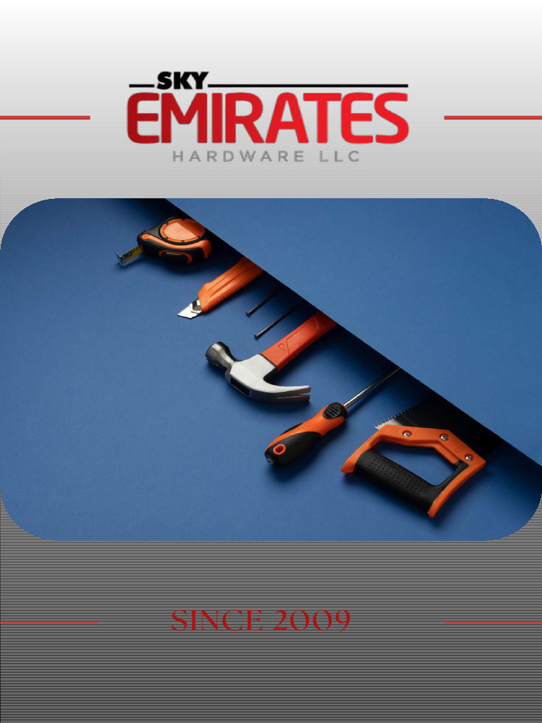 Sky Emirates Hardware LLC Profile Brochure - 260214 - 043811 | PDF ...