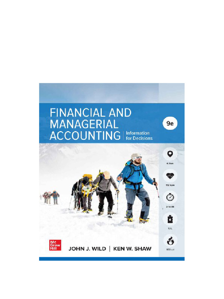 Financial and Managerial Accounting 9th Edition John Wild PDF Version | PDF